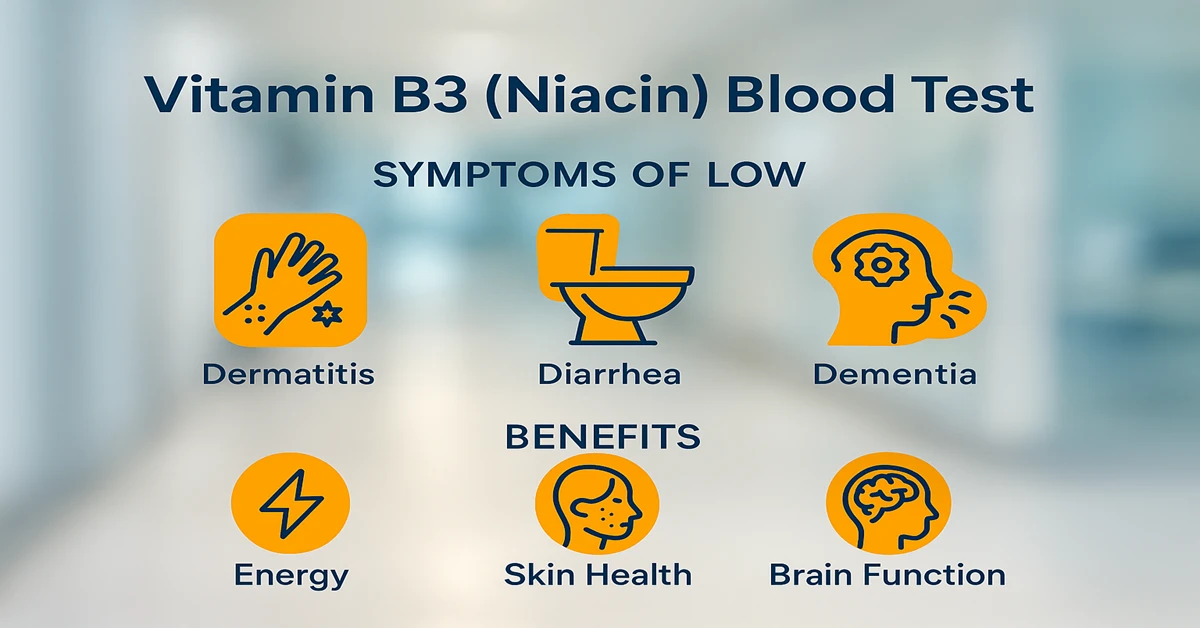 Vitamin B3 (Niacin) Blood Test – Importance, Normal Range, and ...