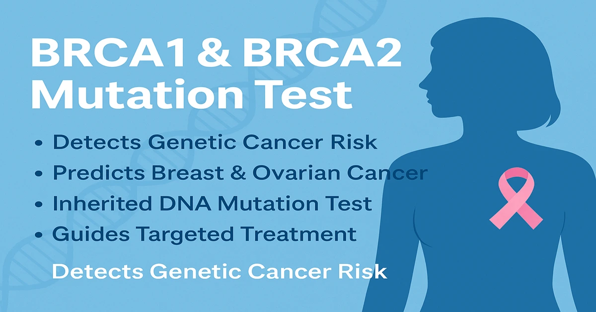 BRCA1 & BRCA2 Mutation Test – Genetic Cancer Risk Explained