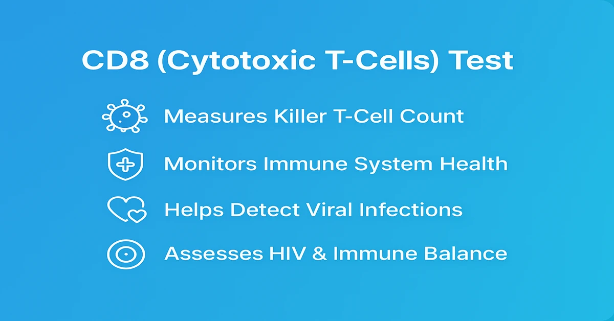 CD8 (Cytotoxic T-Cells) Test – Purpose, Normal Range, and Results