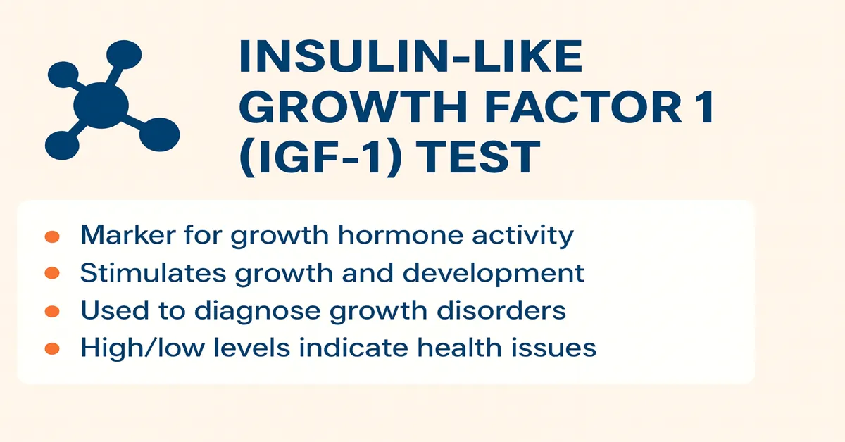 IGF-1 Test: Growth Hormone Marker, High/Low Levels & Symptoms
