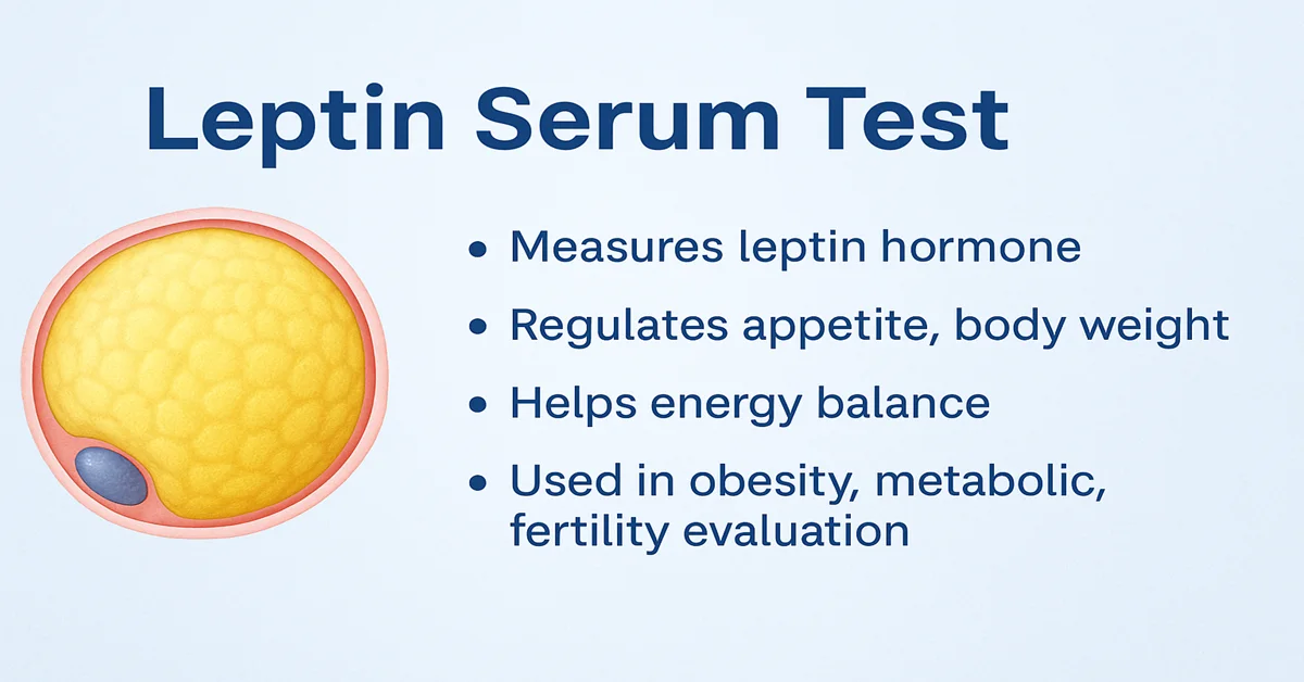 Leptin Serum Test: Meaning, Normal Range, Symptoms & Uses