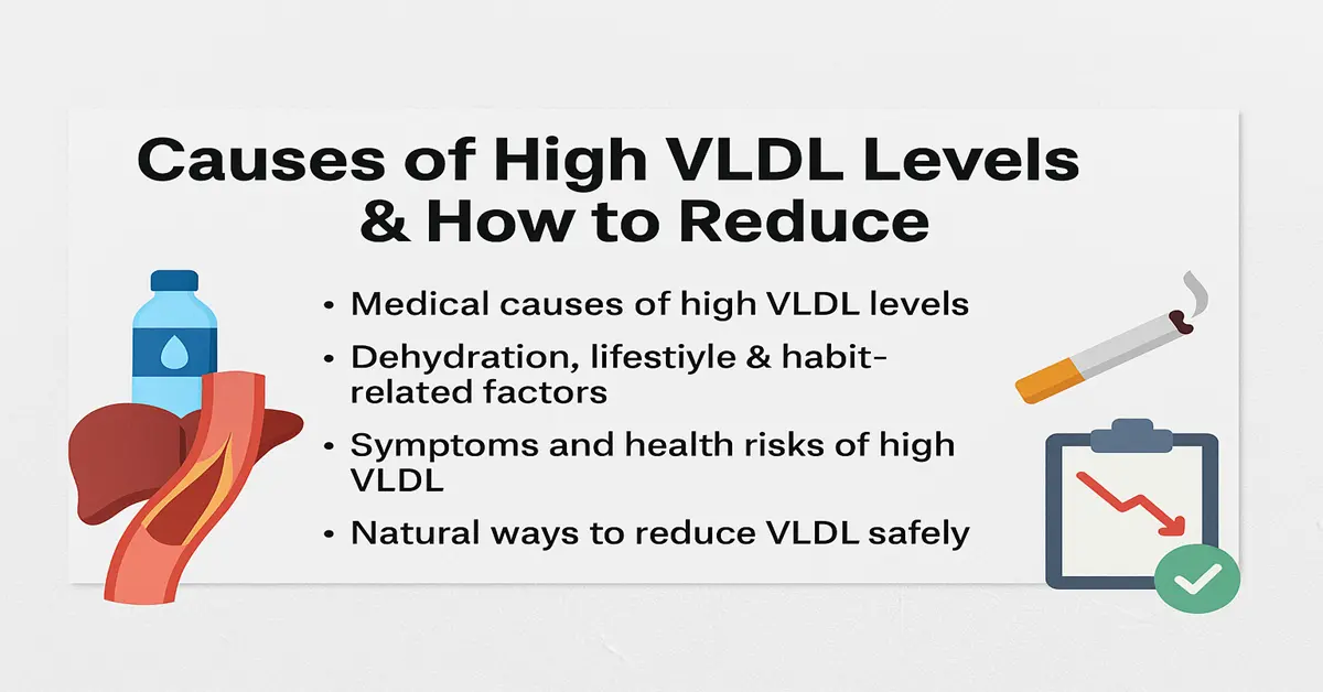 Causes of High VLDL Levels + How to Reduce Naturally