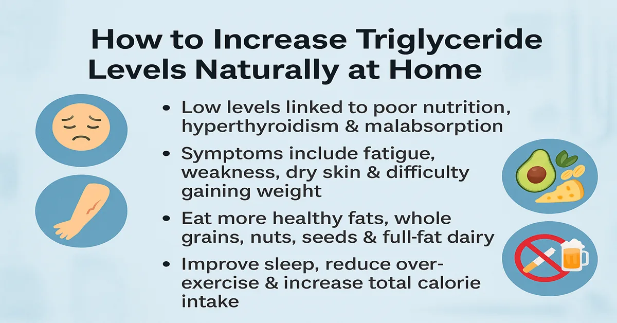 How to Increase Triglyceride Levels Naturally at Home - All About Tests