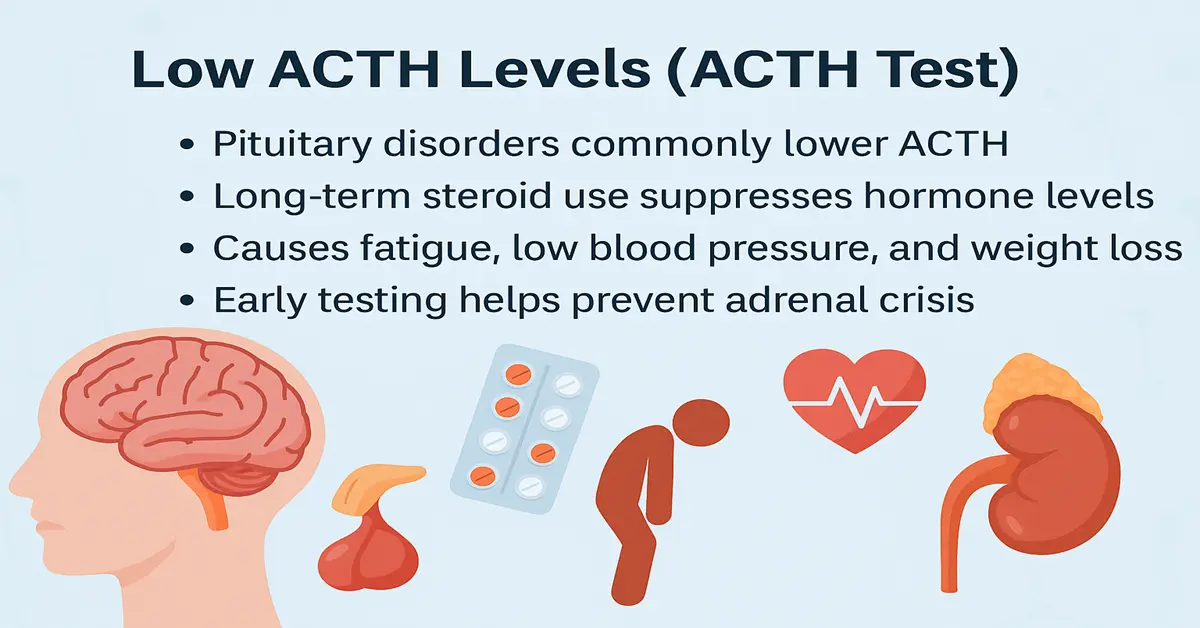 Low ACTH Levels: Causes, Symptoms, and Safe Ways to Improve Levels
