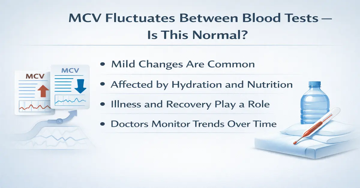 MCV Fluctuates Between Blood Tests – Is This Normal?