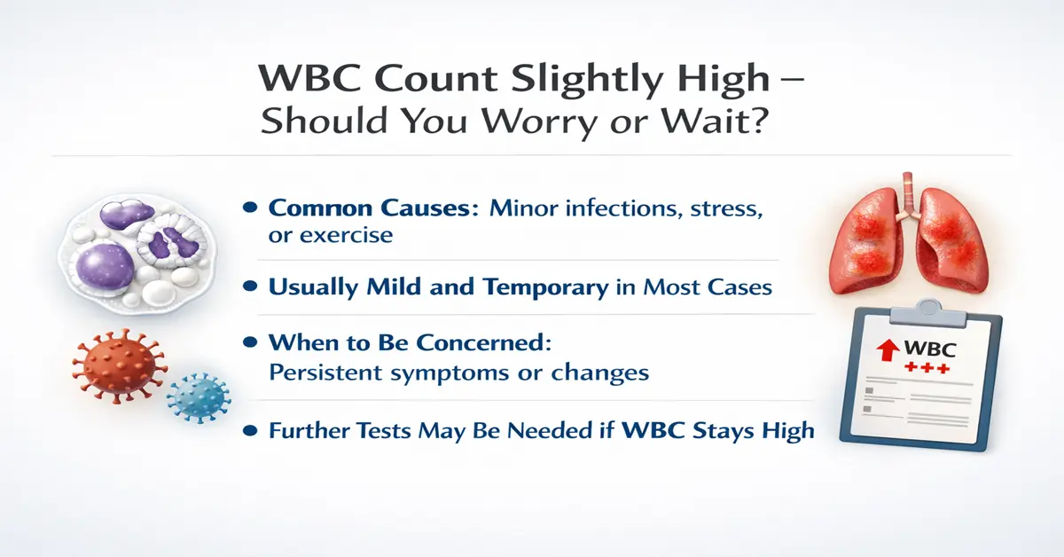WBC Count Slightly High – Should You Worry or Wait?